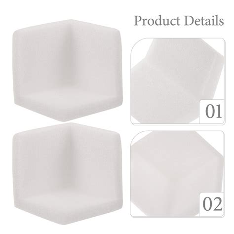 Protectores De Esquinas Para Muebles 50 Piezas Polietileno Expandido