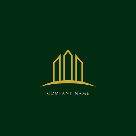 Logotipo De Construcción En Estilo Moderno Para Empresa Constructora