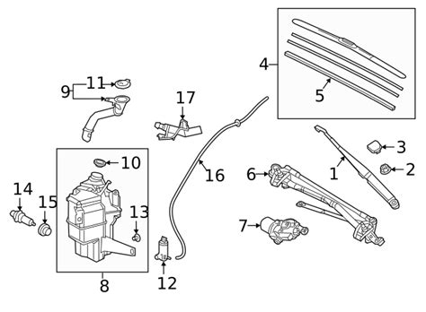 2010 2024 Lexus Wiper Blade Refill 85214 0e130 Oem Parts Online