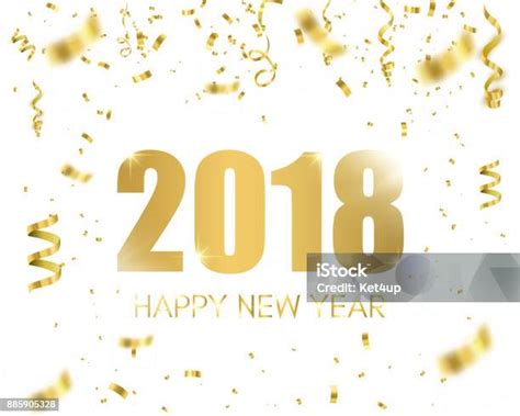 해피 뉴가 어 2018 휴일 인사말 카드 카드입니다 디자인에 대 한 템플릿입니다 벡터 0명에 대한 스톡 벡터 아트 및 기타 이미지 0명 12월 2018년 Istock