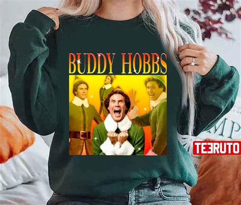 Buddy Hobbs Elf Funny Collage Design Unisex Sweatshirt Teeruto