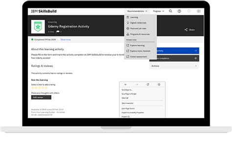 How To Access IBM SkillsBuild And Udemy New To Sweden
