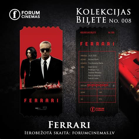 Forum Cinemas Kolekcijas biļetes