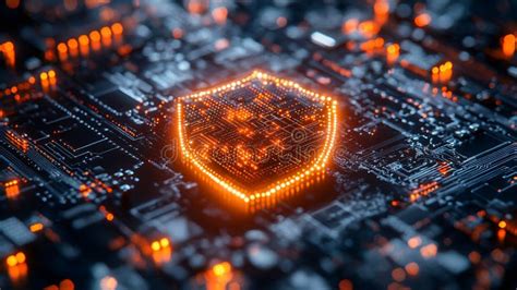 Cyber Security Shield Digital Data Protection Network Safety Ai