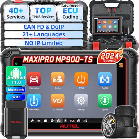 Autel Maxipro Mp900ts Car Diagnostic Tool Bi Directional Active Test