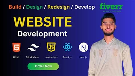 Design Build And Create A Professional Website In React Js By Abubakardevelo Fiverr