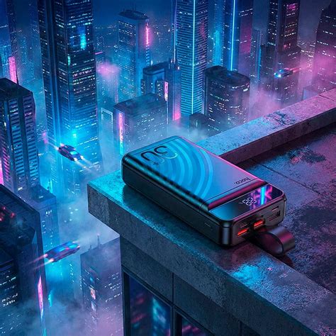 Powerbank Hoco J123b Element 30000 Mah 20w Black ᐉ купить в Foxtrot