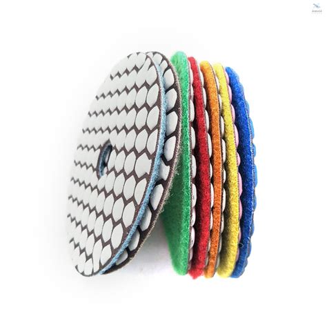 ชุดแผ่นขัดเพชรเปียก แห้ง สําหรับหินแกรนิต คอนกรีต หินอ่อน 4 นิ้ว 7 ชิ้น Shopee Thailand