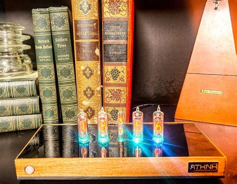 Series A Small Nixie Clock Nixie Tube Clock Vintage Retro Table Clock