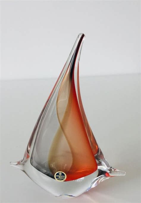Art Cristal Bohemia Sailboat ” Glass Catawiki