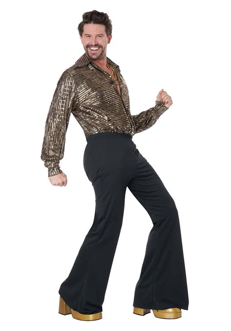 Mens Adult 70s Disco Guy Costume
