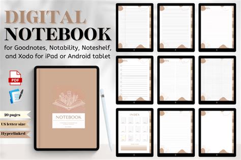 Nude Digital Notebook With Hyperlinked Graphic By Nann Digital Art Creative Fabrica