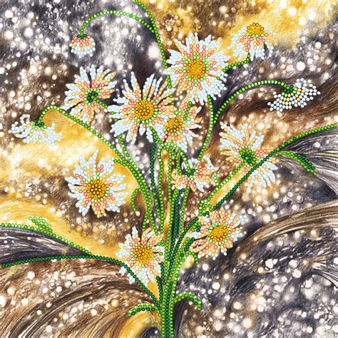 Схема для Вишивання Бісером на Натуральному Художньому Холсті Сонячні Відблиски — Купити