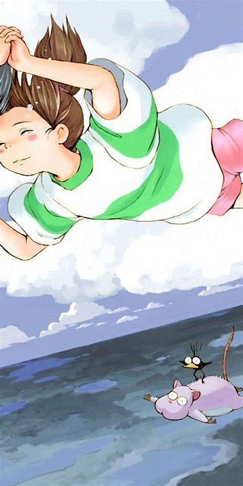 Обои на рабочий стол Дракон Унесённые Призраками Аниме Тихиро Унесенные Призраками 554500