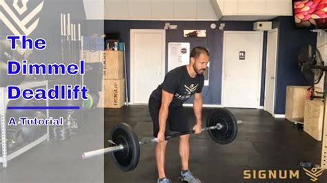 The Dimmel Deadlift A Tutorial Youtube