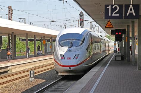 Ice Train Db Germany Editorial Stock Image Image Of Transport 291524234