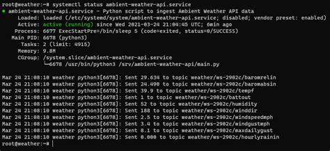 python service to consume ambient weather api data austin s nerdy things