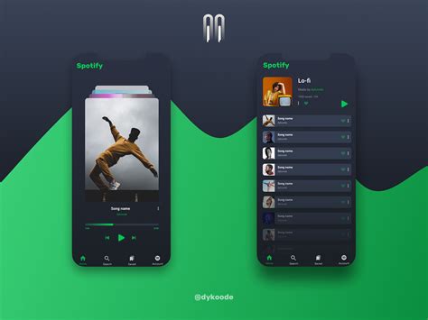 Spotify Redesign Ux Ui Design By Dykoode On Dribbble
