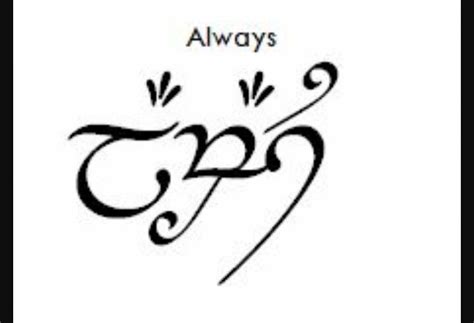 Elvish Ring Tattoos Express Your Love In Elvish Script