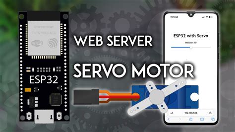 Serveur Web De Servomoteur Esp32 Avec Ide Arduino