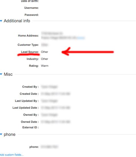 Edit The List Of Lead Source Values In The Crm Adobe Community 5008051