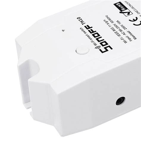 SONOFF TH10 Temperature Humidity Monitoring Smart Switch GearVita