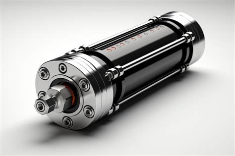 Premium Ai Image Composite Cylinder On White Background