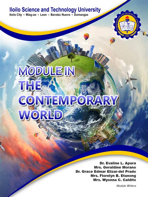 The Contemporary World Module 1 Pdf Globalization Economies