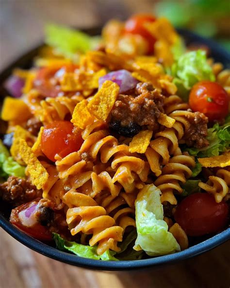 Taco Pasta Salad The Ultimate Comfort Food Delight