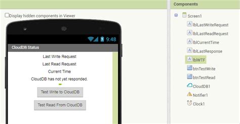 Is The Clouddb Server Down Mit App Inventor Help Mit App Inventor