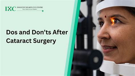 Dos And Donts After Cataract Surgery Recovery Tips And Faqs