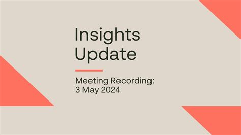 Psos Insights Update May 2024 Youtube