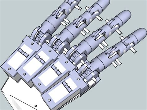 Inmoov Finger Prosthetic Project By Gael Langevin Thingiverse