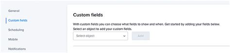 Manage Custom Fields Skedulo Documentation