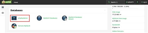 How To Use Phpmyadmin To Rename A Table Hostpapa