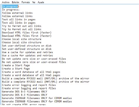 GUI String List Of WinHTTrack Download Scientific Diagram
