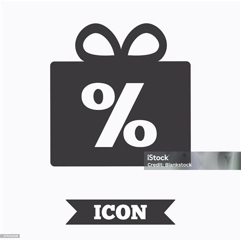 선물함 팻말 할인 아이콘크기 현재 기호까지 기하 도형에 대한 스톡 벡터 아트 및 기타 이미지 기하 도형 라벨 모양 Istock