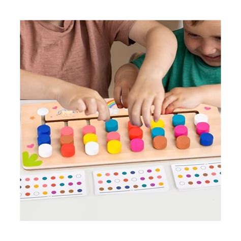 Neamou Jouets Dapprentissage Puzzle Coulissant Jeu De Société De P