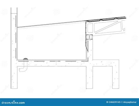 Structure Of A Typical Neuron Vector Illustration