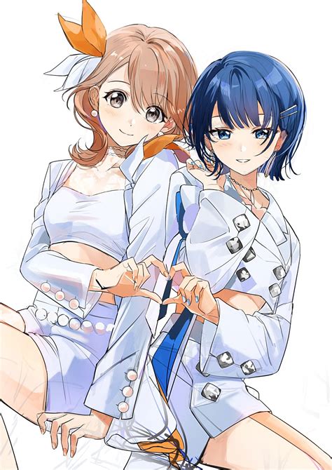 Hanasato Minori And Kiritani Haruka Project Sekai And More Drawn By Iwatnc Danbooru