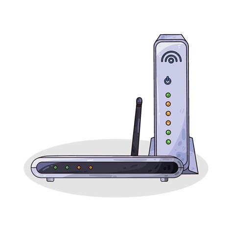 Illustration Of Wifi Router Vector Art At Vecteezy