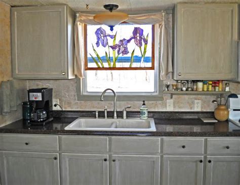 Budget Friendly Mobile Home Kitchen Makeover