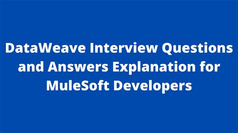 Raml — Mulesoft Interview Questions And Answers For Experienced By Green Cloud Trainings Medium