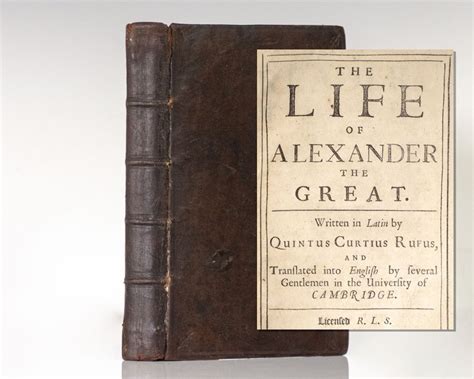 The Life Of Alexander The Great Raptis Rare Books Fine Rare And Antiquarian First Edition