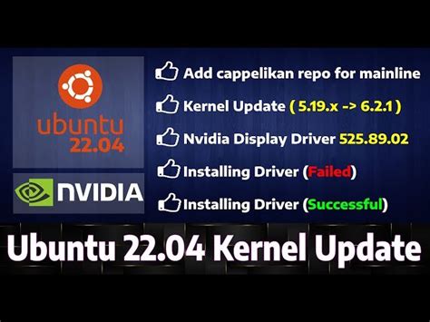 Free Video Ubuntu 2204 Kernel Update With Latest Nvidia Display