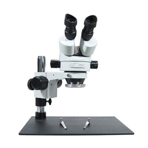 Mobile Phone Repair Microscope Binocular With Led Light Source 7 45x Magnification