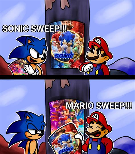 Funny Mario And Sonic