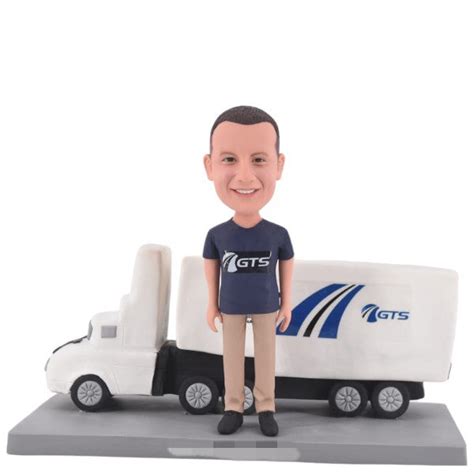 Custom Trucker Bobblehead Gts Truck Driver Bobbleheadcustomca
