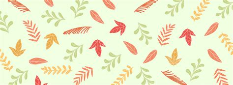 Small Fresh Hand Painted Green Leaves Background Small Fresh Hand Painted Floral Background