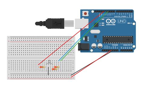 Circuit Design Practica Led Rgb Tinkercad